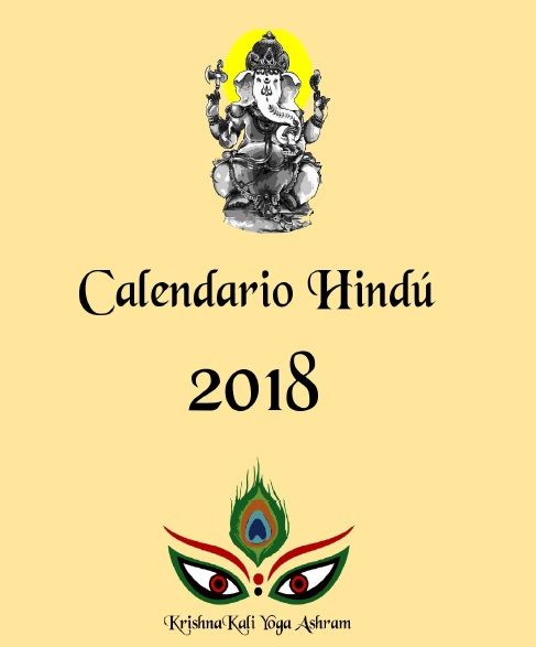 Calendario hindú para 2018 - Hijo de Vecino